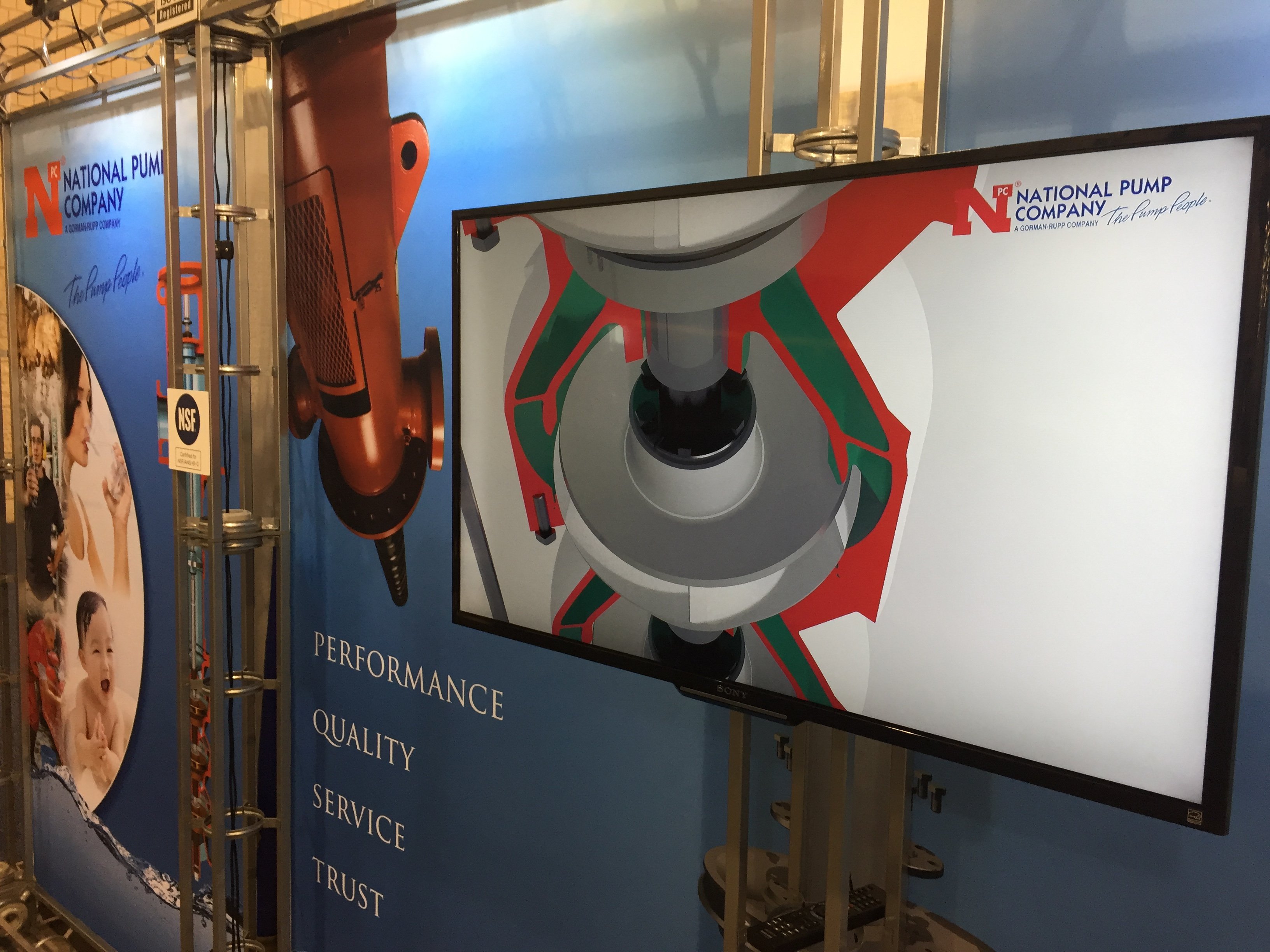 National Pump Company Displays New EX-Series Submersible Pump at AWWA ...